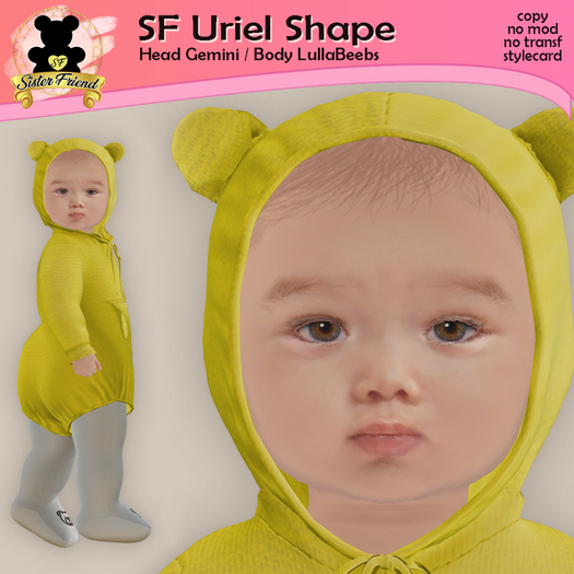 Second Life Marketplace - Uriel Shape *SF* - LB